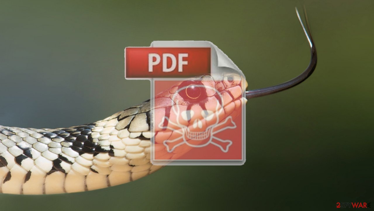 Snake Keylogger distributed using malicious PDF files