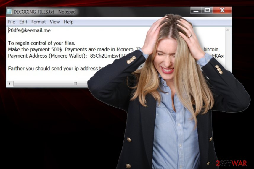 Remove 20dfs ransomware (Virus Removal Instructions) - Decryption Steps ... Remove 20dfs ransomware (Virus Removal Instructions) - Decryption Steps ...