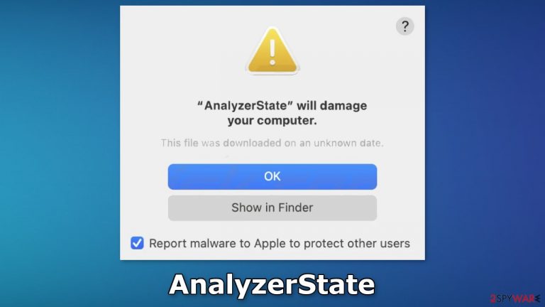 Remove AnalyzerState mac virus - Free Instructions