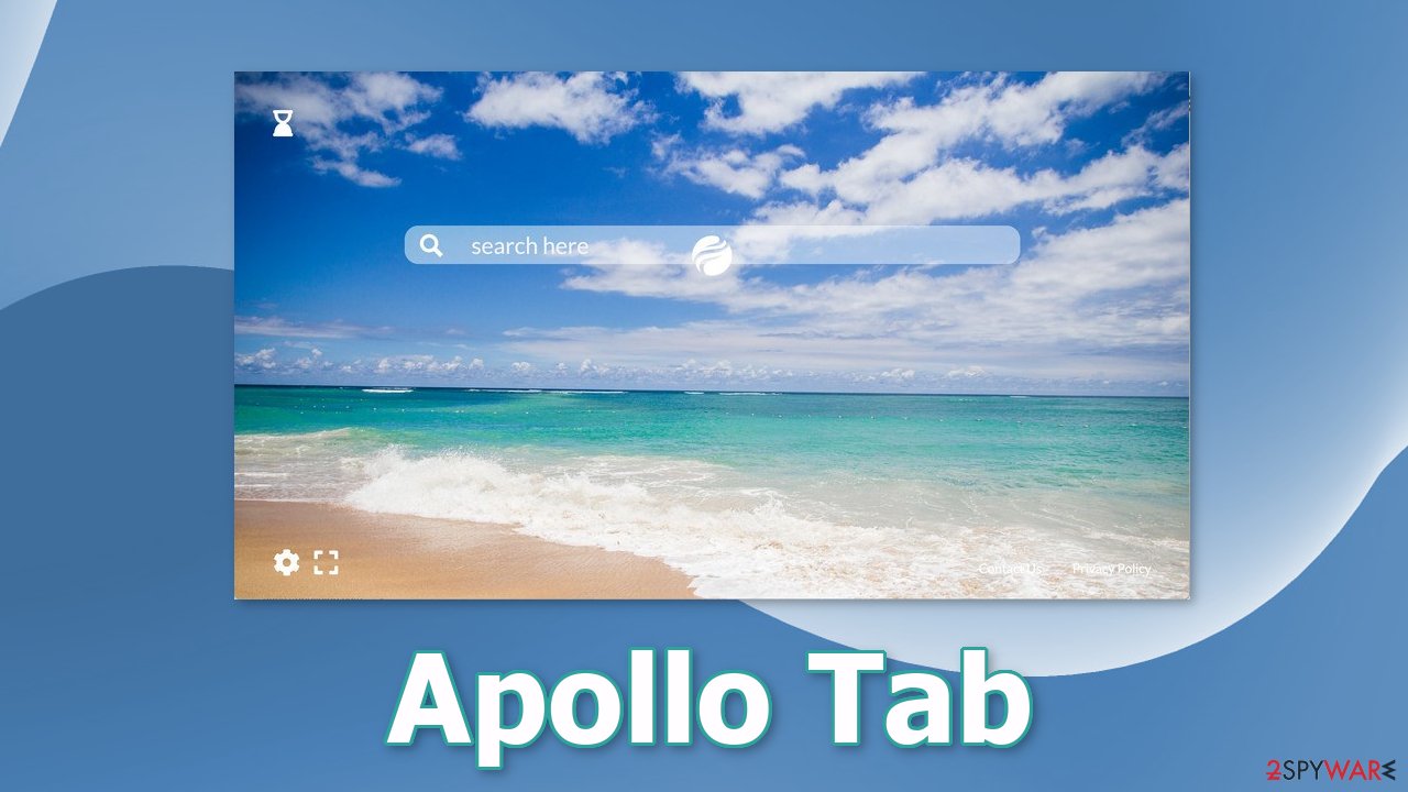 Remove Apollo Tab browser hijacker (virus) - Free Instructions