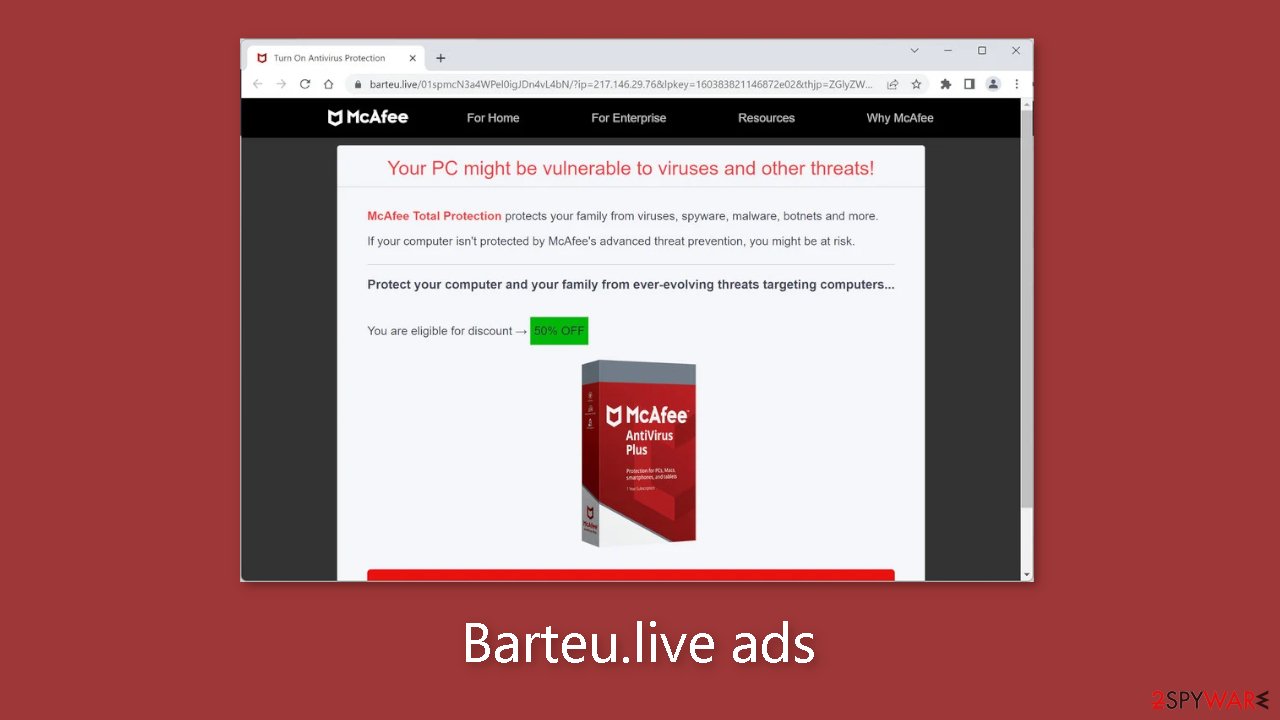 Remove Barteu.live ads (fake) - Free Guide