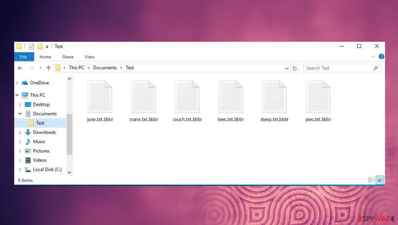 Remove Bbbr ransomware (virus) - Decryption Methods Included