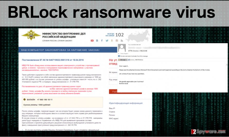 Remove BRLock ransomware / virus (Free Instructions)