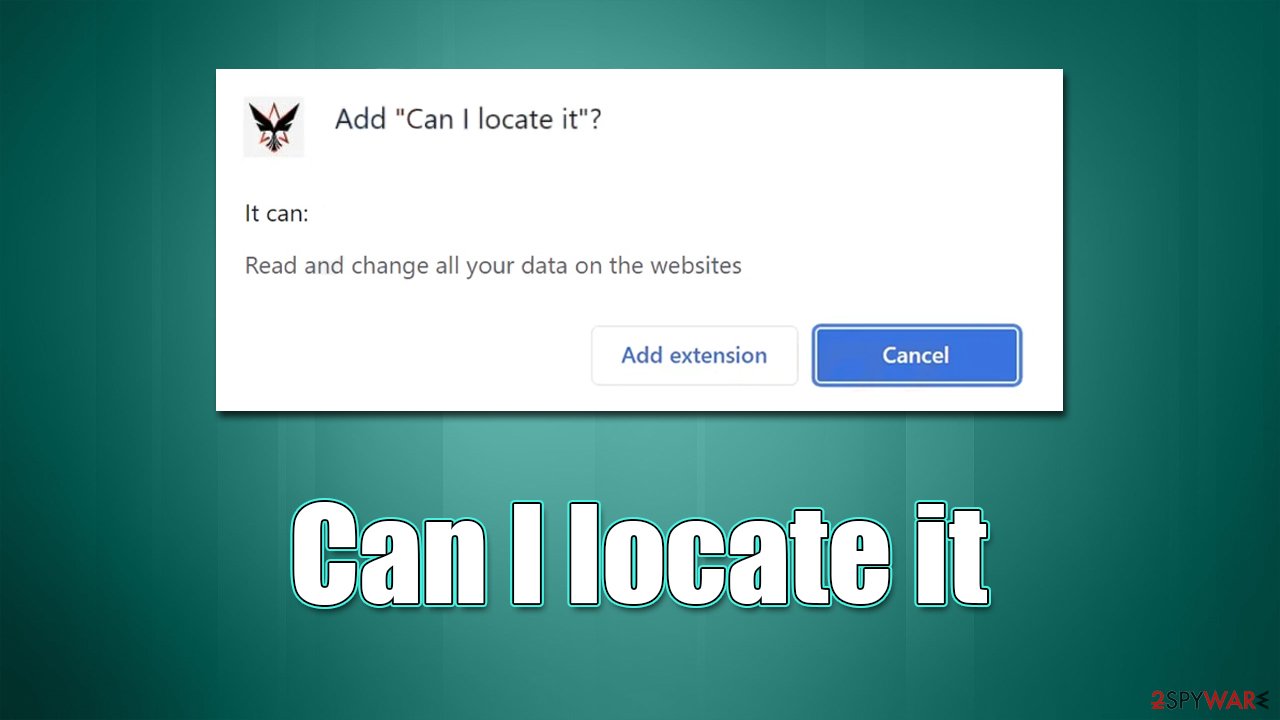 Remove Can I locate it adware (Free Instructions)