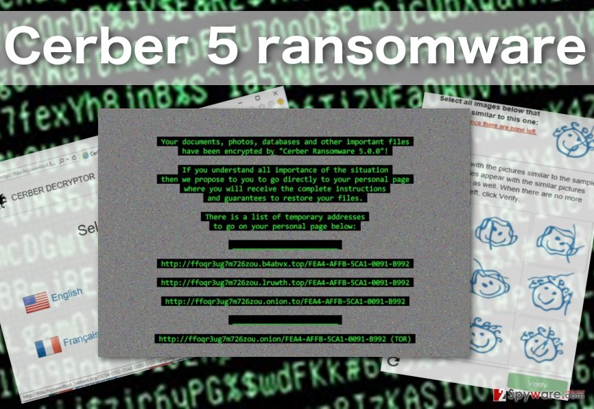 Remove Cerber 5 ransomware / virus (Free Guide)