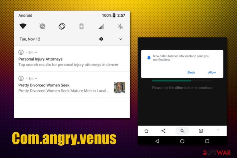 Remove Com.angry.venus (Virus Removal Instructions) - Free Guide