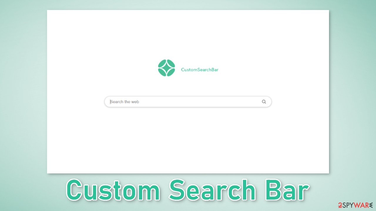 Remove Custom Search Bar Browser Hijacker Virus Free Instructions