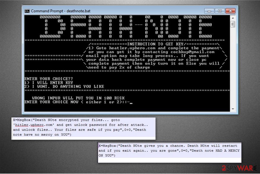 Remove Death Note ransomware (Virus Removal Guide) - Quick Decryption ...