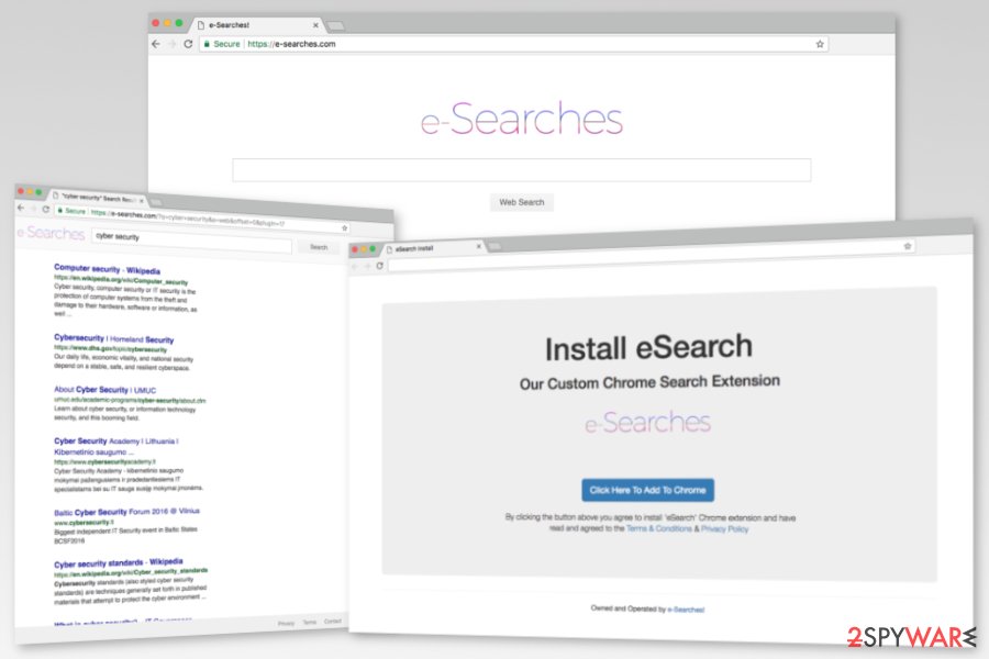 Remove E-Searches.com (Tutorial) - Free Guide