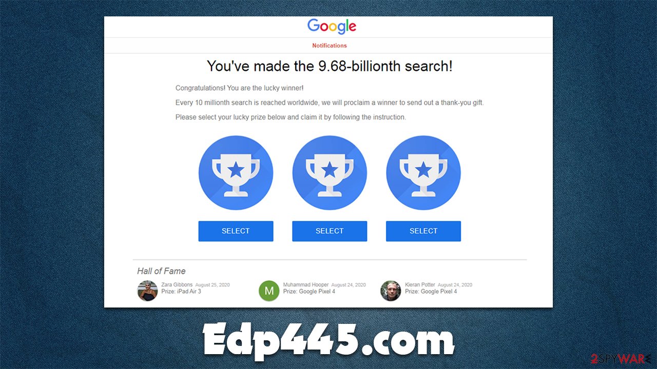 Remove Edp445.com ads (Free Guide)