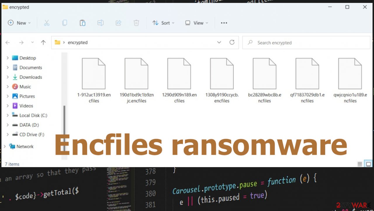 Remove Encfiles ransomware (Removal Instructions)