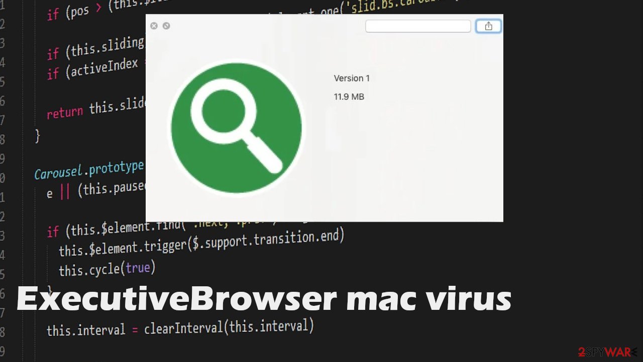 Remove ExecutiveBrowser mac virus (Free Instructions) - spam