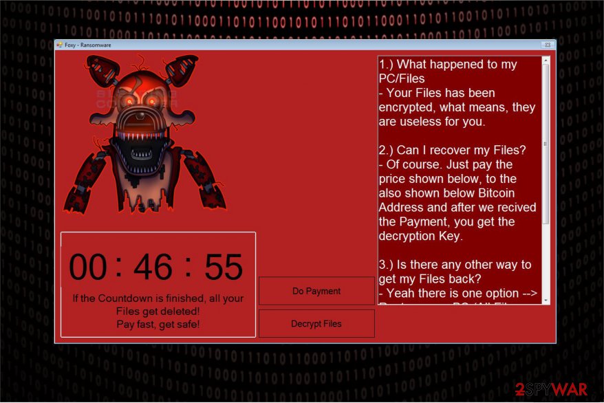 Remove Foxy ransomware / virus (Virus Removal Guide) - Quick Decryption ...