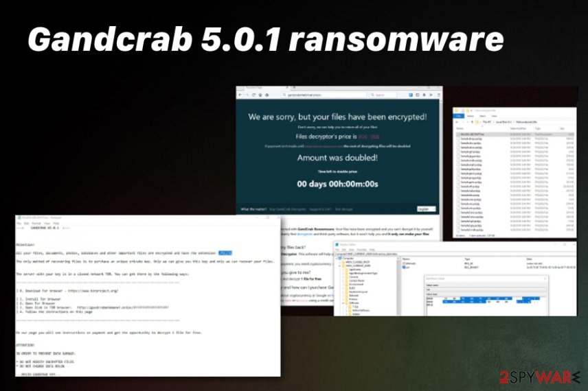 Remove Gandcrab 5.0.1 ransomware (virus) - 2021 update