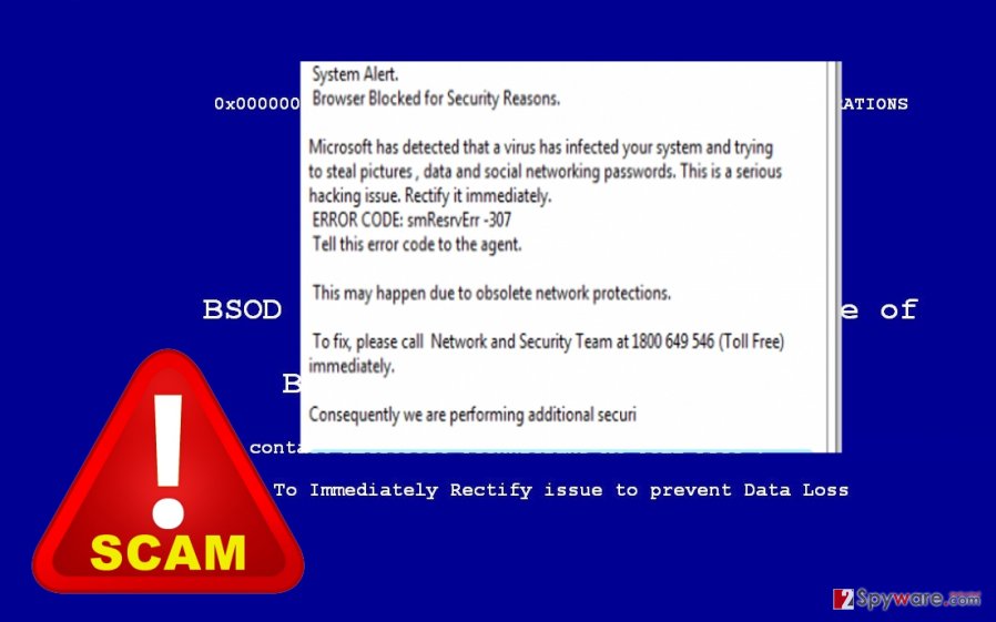 Remove Hacking Alert virus