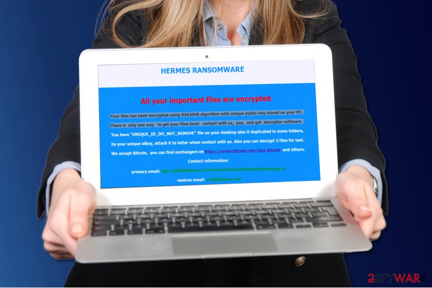 Remove Hermes ransomware / virus (Virus Removal Guide) - updated May 2019 Remove Hermes ransomware / virus (Virus Removal Guide) - updated May 2019