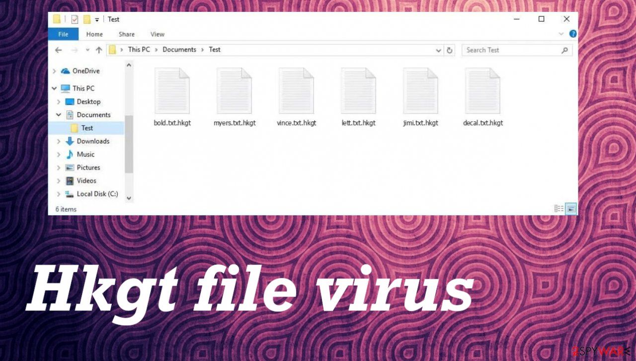 Remove Hkgt ransomware (Decryption Methods Included)
