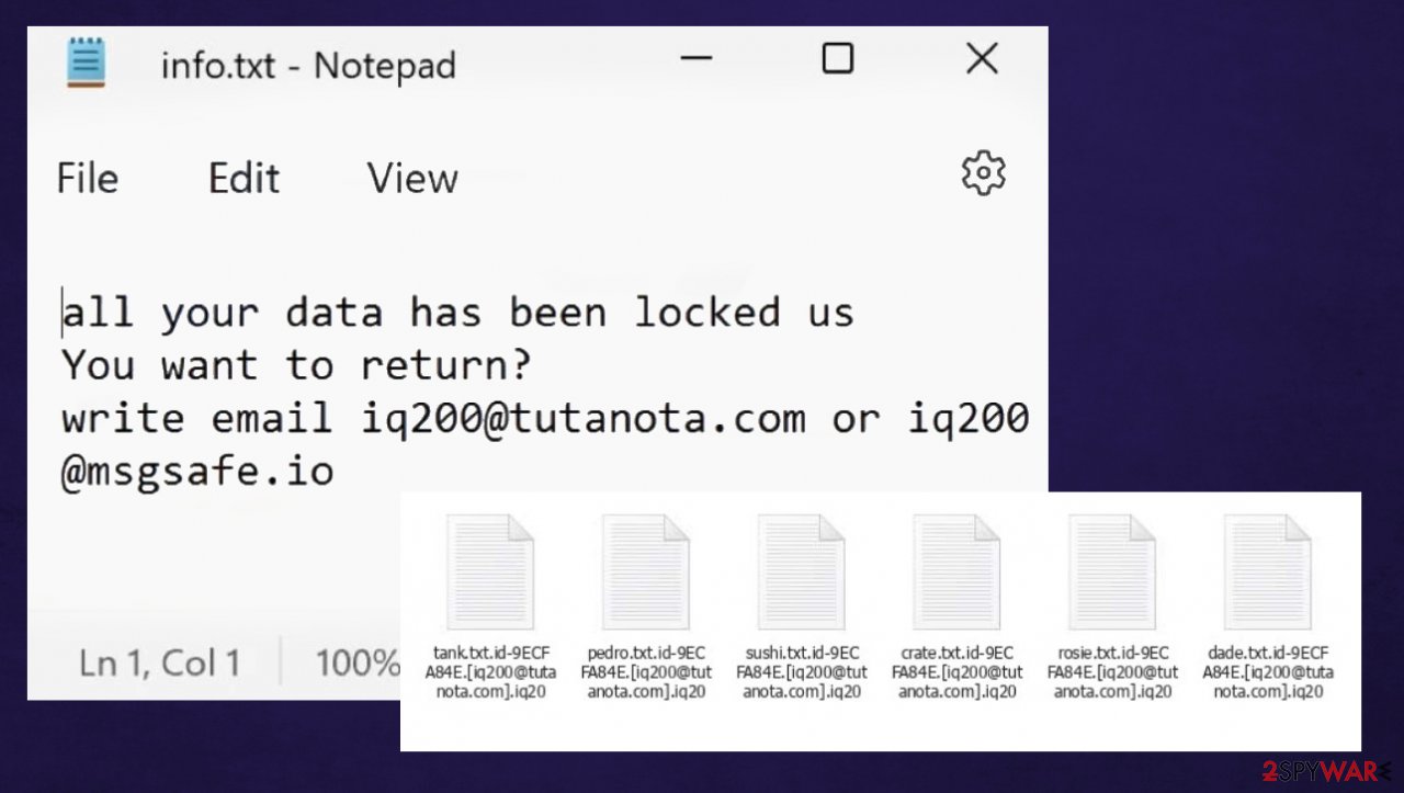 Remove Iq20 ransomware (Recovery Instructions Included)