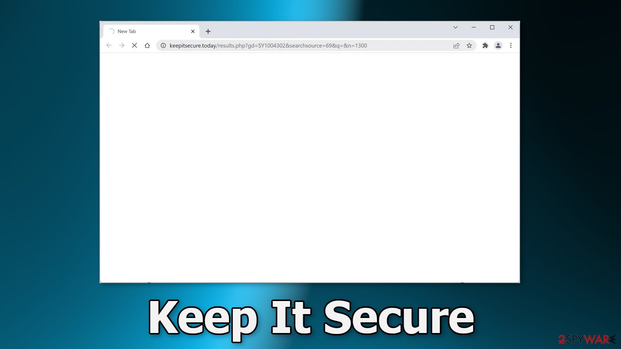 Remove Keep It Secure browser hijacker (virus) - Free Instructions