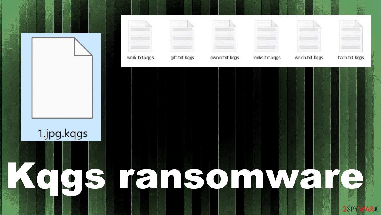 Remove Kqgs ransomware (virus) - Quick Decryption Solution