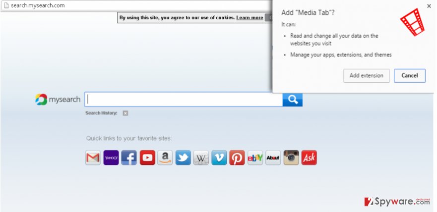 Remove Media Tab virus (Free Guide)