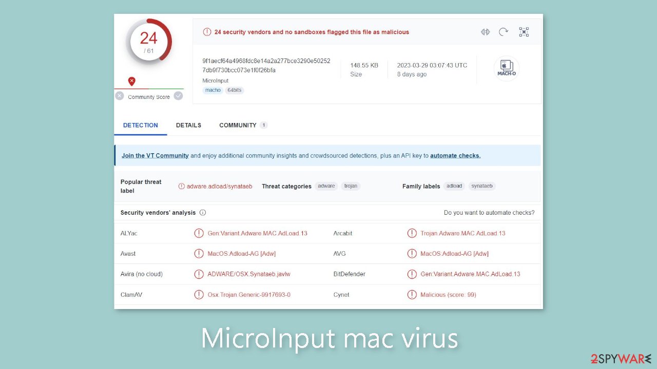 Remove MicroInput mac virus (Free Guide)