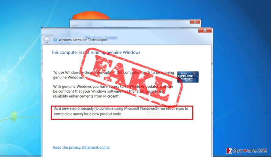 Removing Windows Is Not Genuine Warning – XNCUC