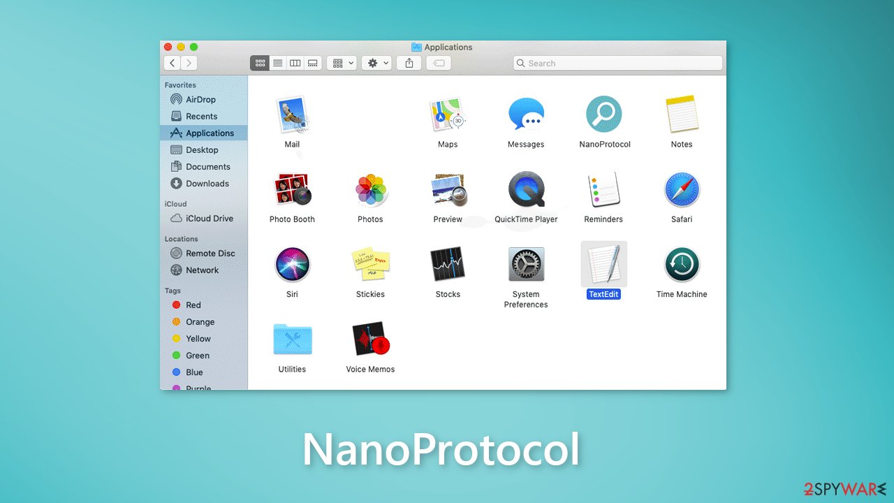 Remove NanoProtocol mac virus (Free Instructions)