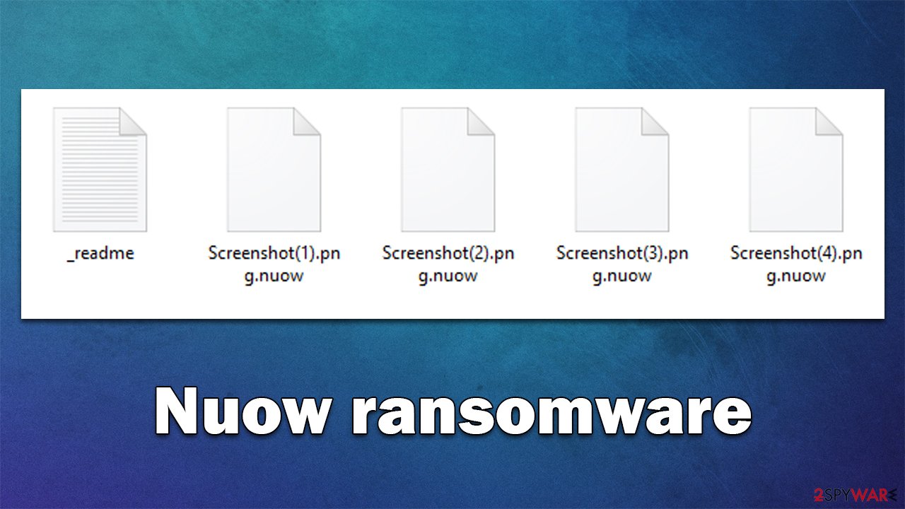 Remove Nuow ransomware (Decryption Methods Included)