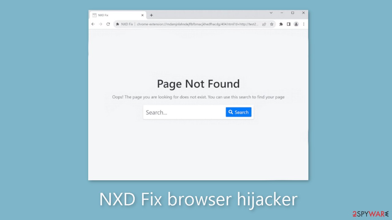 Remove NXD Fix browser hijacker (virus) - Free Guide