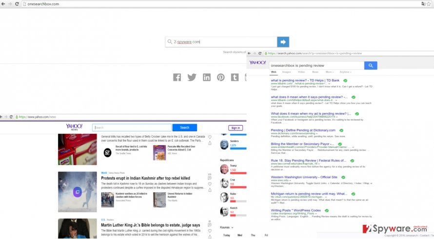 Remove Onesearchbox.com virus