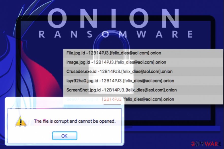 Remove .onion file extension virus (Decryption Methods Included) - Free Guide
