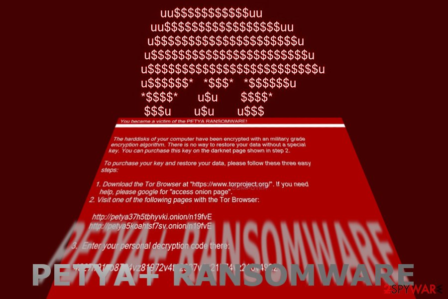Remove Petya+ ransomware / virus - 2021 update