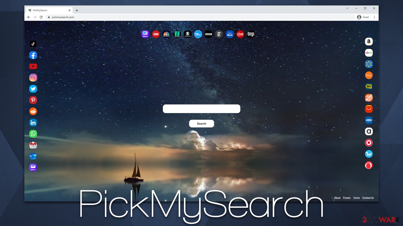 Remove PickMySearch browser hijacker (Free Instructions)