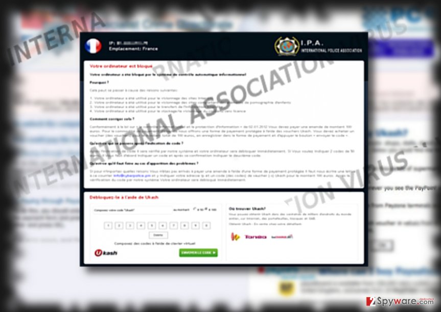Remove International Police Association virus (Virus Removal Guide ...