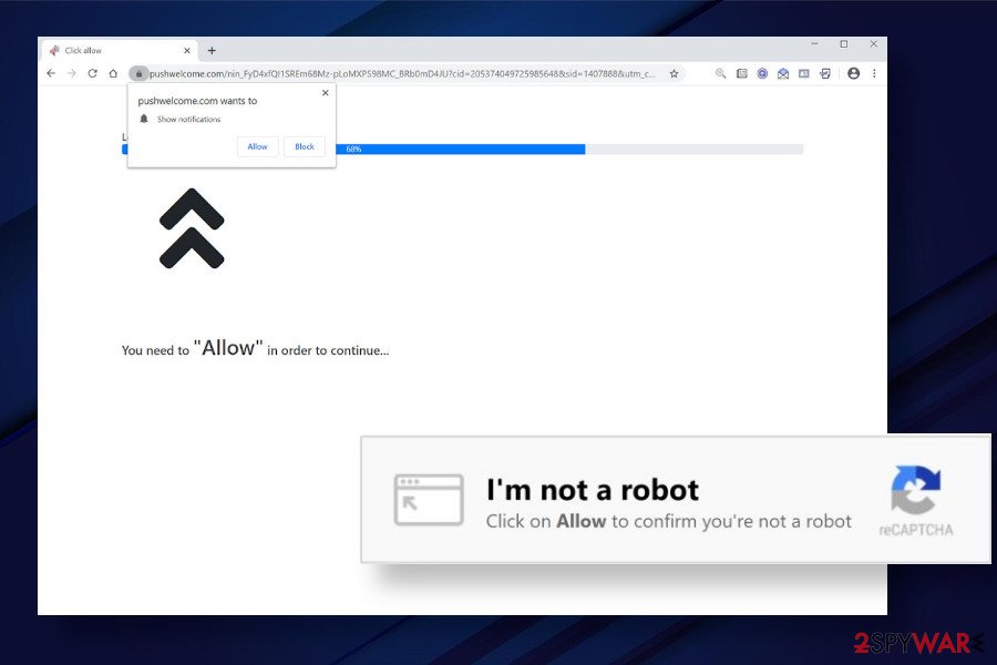 Remove Pushwelcome.com (Removal Guide) - Chrome, Firefox, IE, Edge