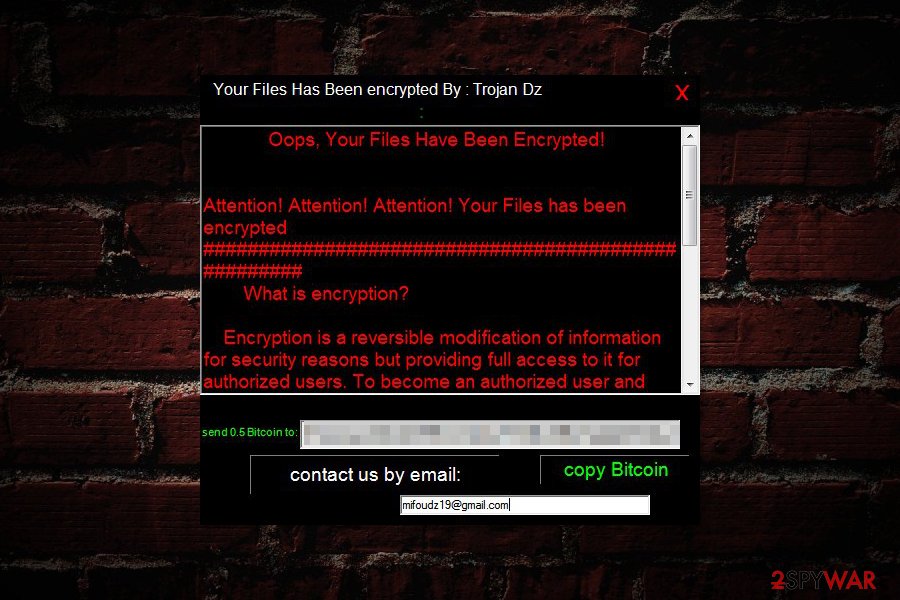 Remove Trojan Dz ransomware / virus (Virus Removal Guide) - Recovery ...