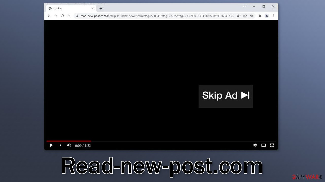 Remove Read-new-post.com ads (spam) - Free Guide