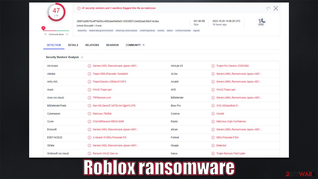 Remove Roblox ransomware (Tutorial) - Recovery Instructions Included