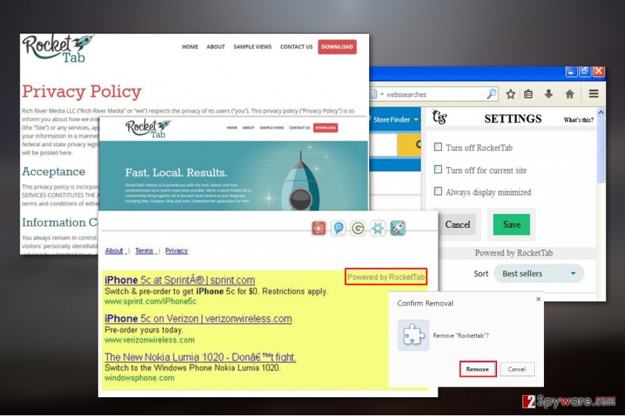 Remove RocketTab Powered by xt-2 virus (Removal Instructions) - Free ...