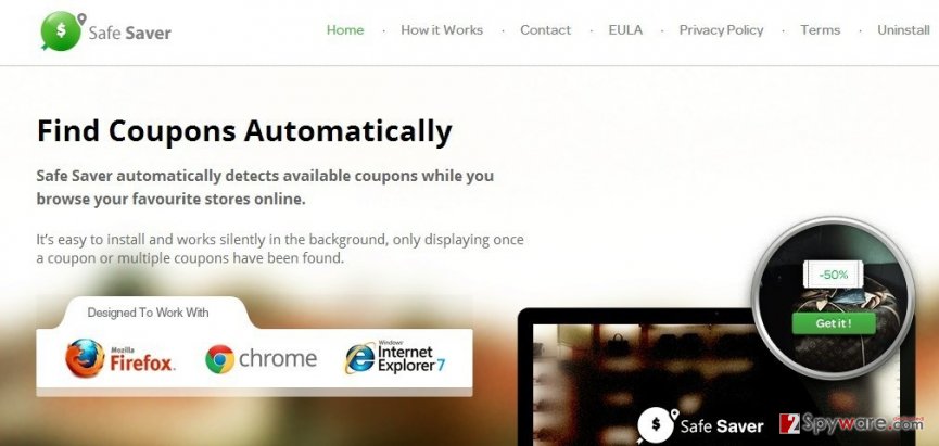 Remove Safe Saver virus