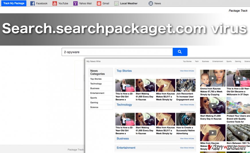 Remove Search.searchpackaget.com virus (Simple Removal Guide) - Free ...