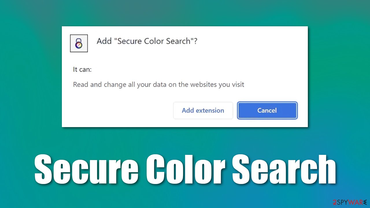 Remove Secure Color Search adware (Free Guide)