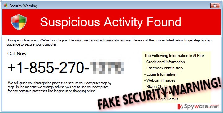 Remove Security Warning (Fake) (Removal Guide) - Aug 2017 update Remove Security Warning (Fake) (Removal Guide) - Aug 2017 update