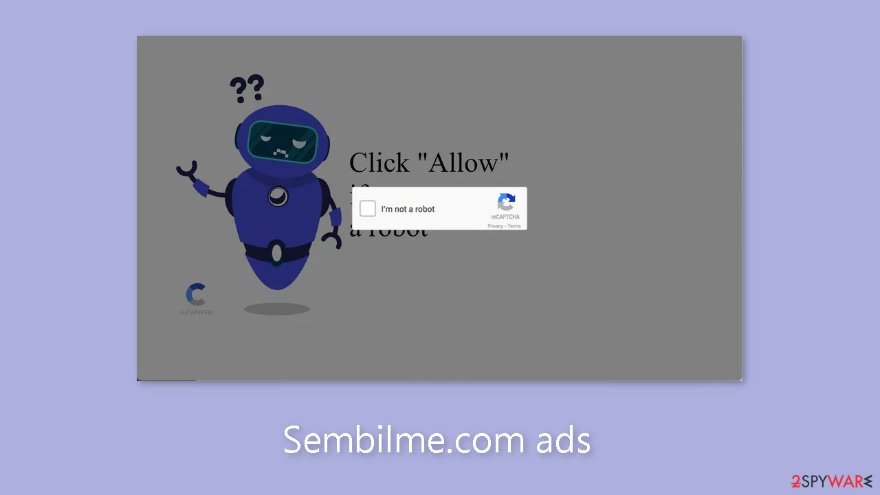 Remove Sembilme.com ads (spam) - Free Guide