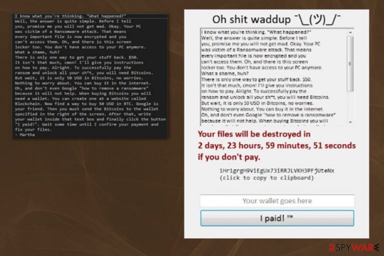 Remove Shrug ransomware (Decryption Methods Included) - Free Guide