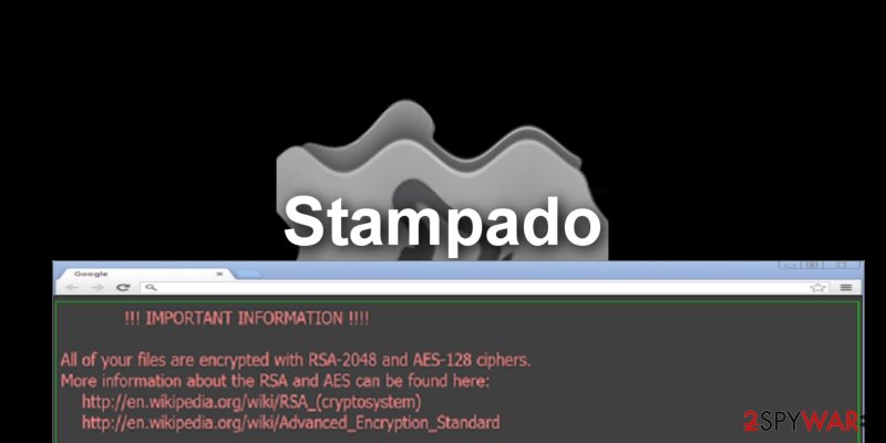 Remove Stampado ransomware / virus (Free Instructions) - Sep 2016 update