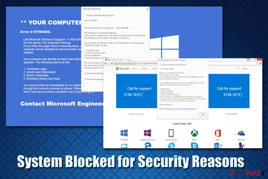 Remove “System Blocked for Security Reasons” virus (updated Jan 2020 ... Remove “System Blocked for Security Reasons” virus (updated Jan 2020 ...