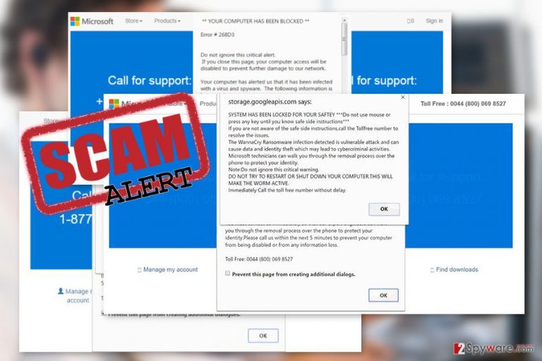 Remove “System Has Been Locked For Your Safety” Tech support scam virus ...