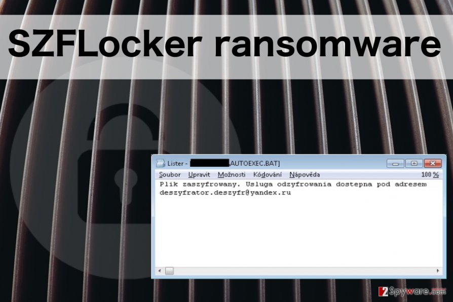 Remove SZFLocker ransomware / virus (Tutorial)